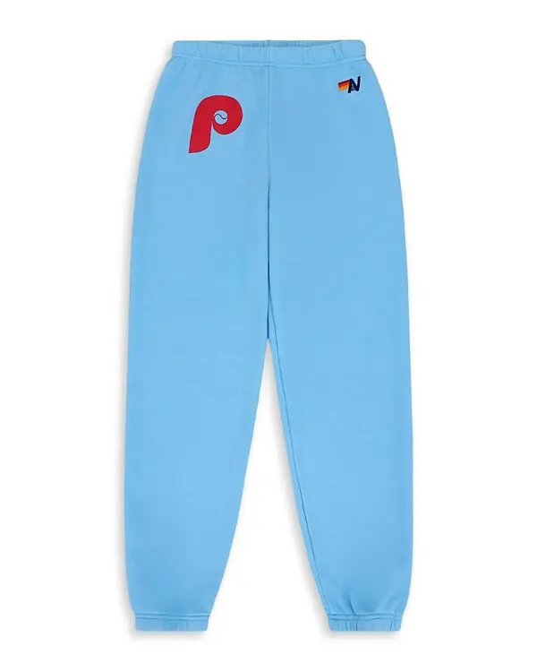 Aviator Nation Philadelphia Phillies 2026 Graphic Sweatpants - Sky