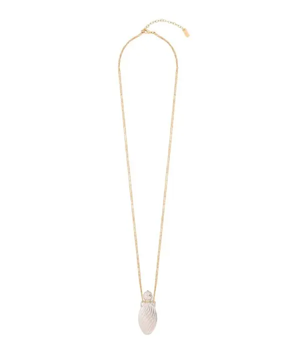 Chloé The Mirror Pendant Necklace - Gold