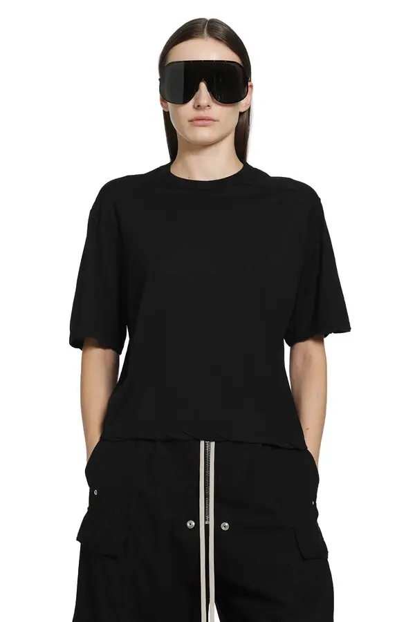 Rick Owens Tower Walrus Short Sleeve T-shirt - Black