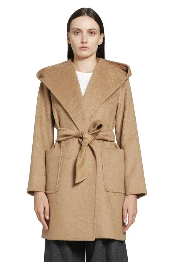 Max Mara Camel Robe Coat