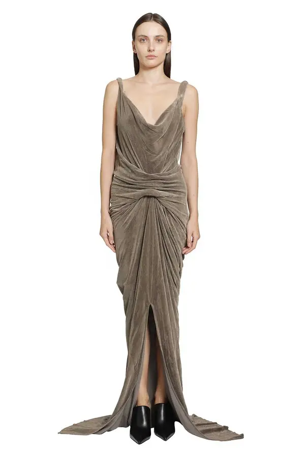 Rick Owens Tower Strutter Dress - Beige