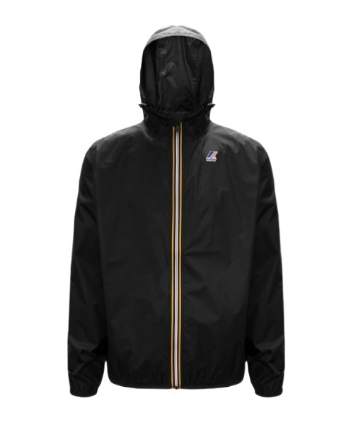 K-WAY Le Vrai 3.0 Claude Hooded Jacket - Black