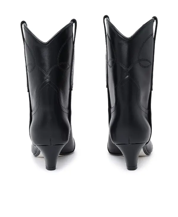Khaite Logo Ankle Boots