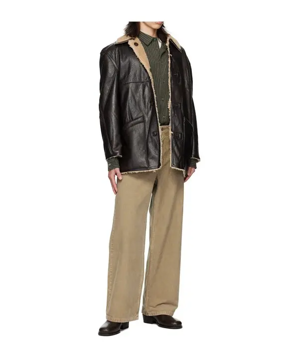 COOR Double-sided Eco-friendly Faux Lamb's Wool Coat