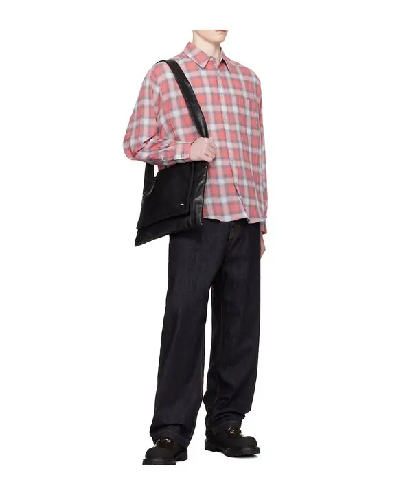 COOR Washed Loose-fitting Jeans