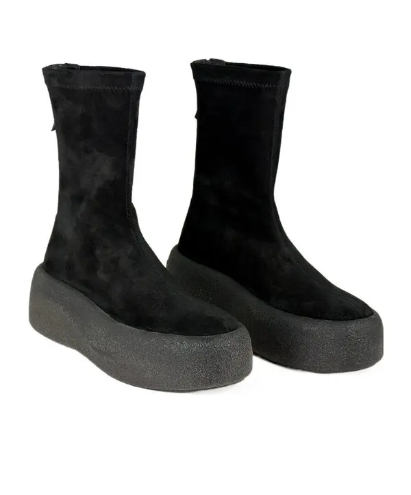 VIC MATIE Stretch Platform Ankle Boots