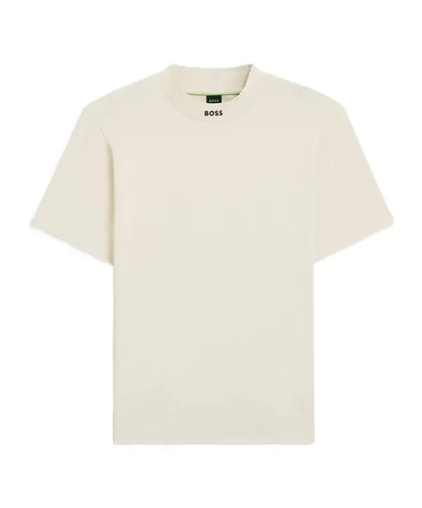 Hugo Boss Cotton Crew-neck T-shirt - White