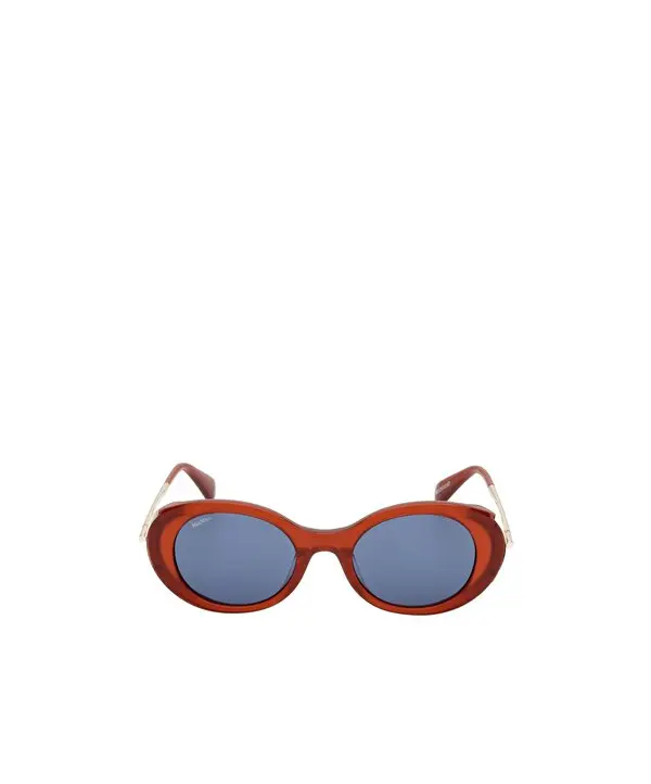 Max Mara Oval-frame Sunglasses - Blue