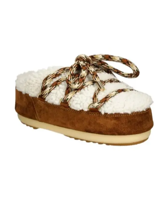 Moon Boot Icon Shearling Mules