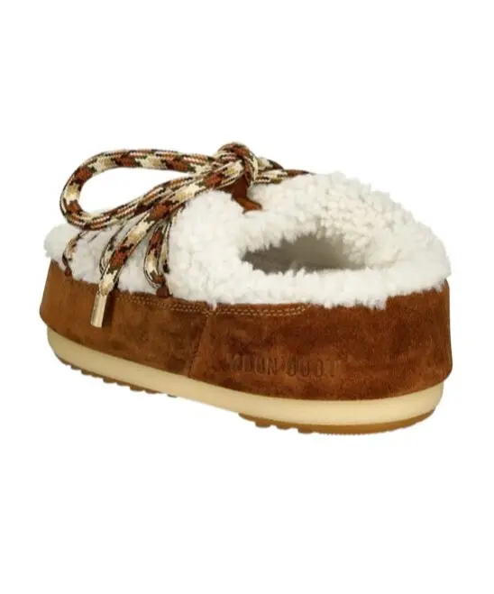 Moon Boot Icon Shearling Mules