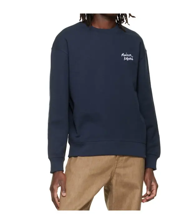 Maison Kitsuné Handwriting Logo Sweatshirt
