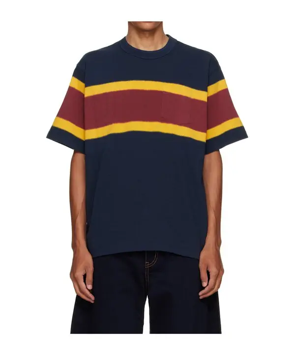 Sacai Short-sleeved Crewneck T-shirt