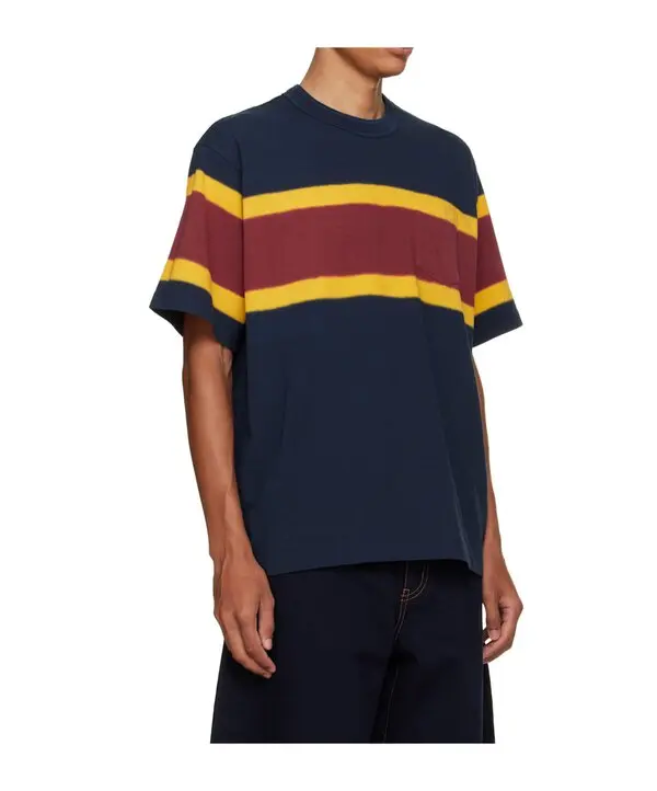 Sacai Short-sleeved Crewneck T-shirt