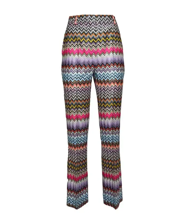 Missoni Zigzag Printed Pleated Trousers