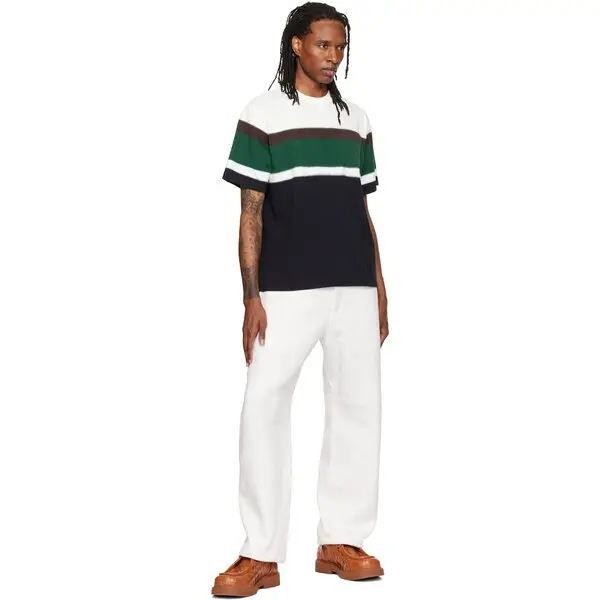 Sacai Short-sleeved Crewneck T-shirt