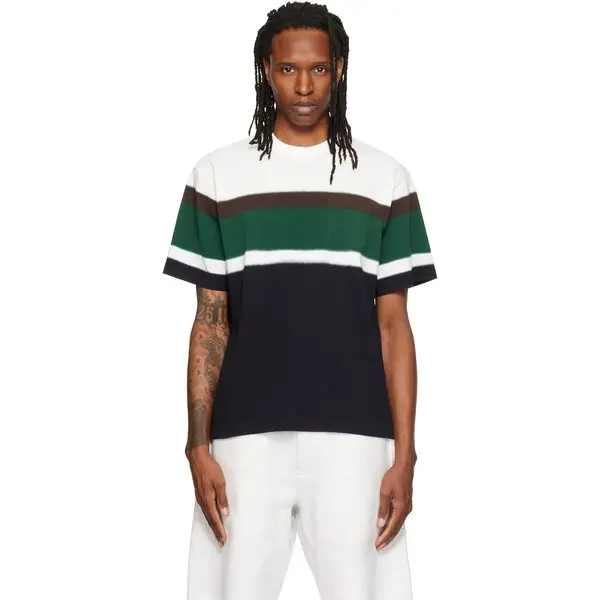 Sacai Short-sleeved Crewneck T-shirt