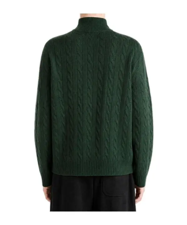 Polo Ralph Lauren Half Zip Cable Knitted Jumper