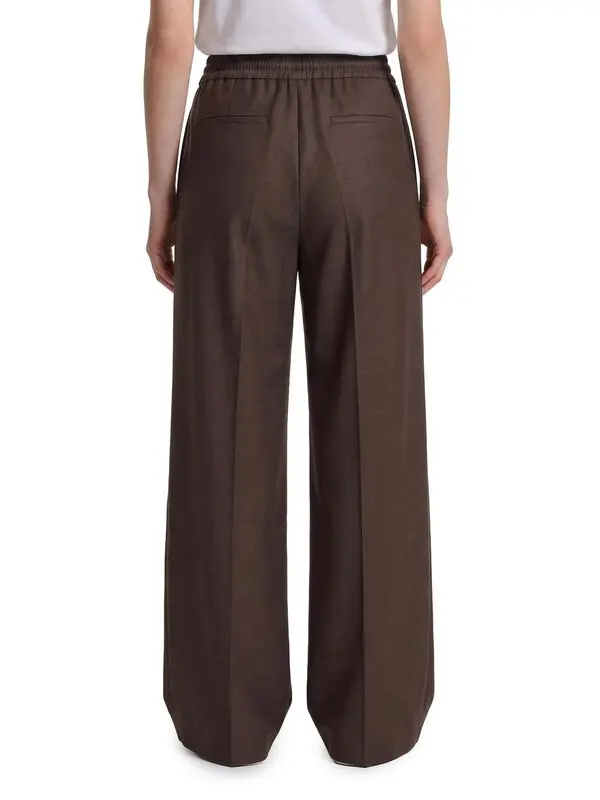 Max Mara Drawstring Wide-leg Trousers