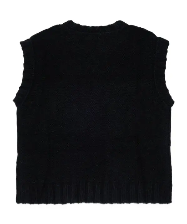 MAISON MARGIELA Sleeveless Knit Tank Top With Logo
