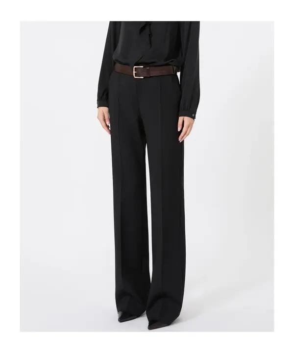 Max Mara Slim-fit Wool Cloth Trousers