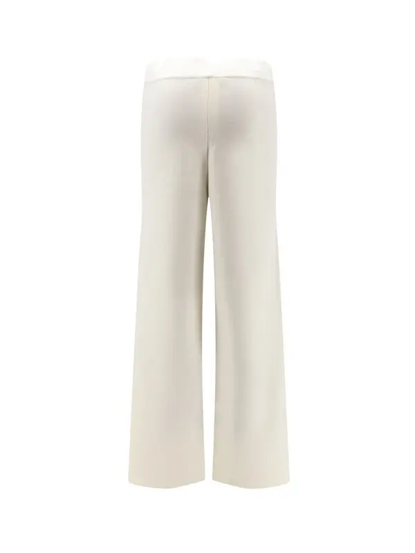 Max Mara Elastic-waist Wide-leg Trousers - No