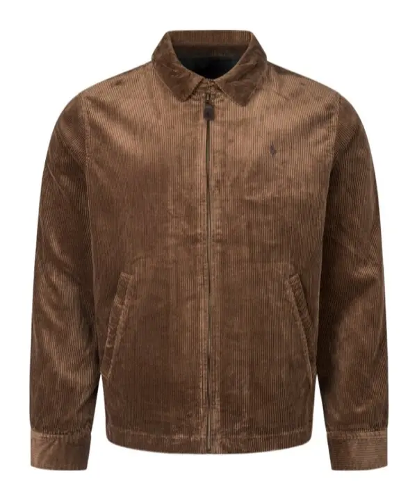 Polo Ralph Lauren Embroidered-logo Corduroy Jacket