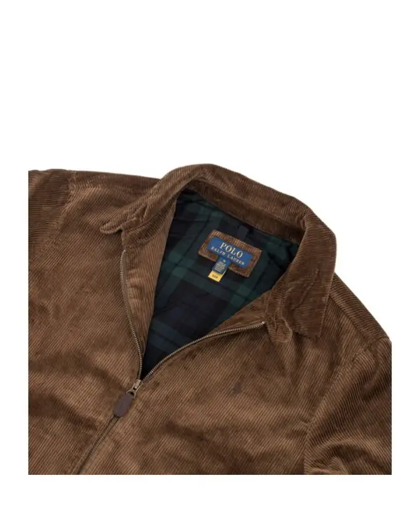 Polo Ralph Lauren Embroidered-logo Corduroy Jacket