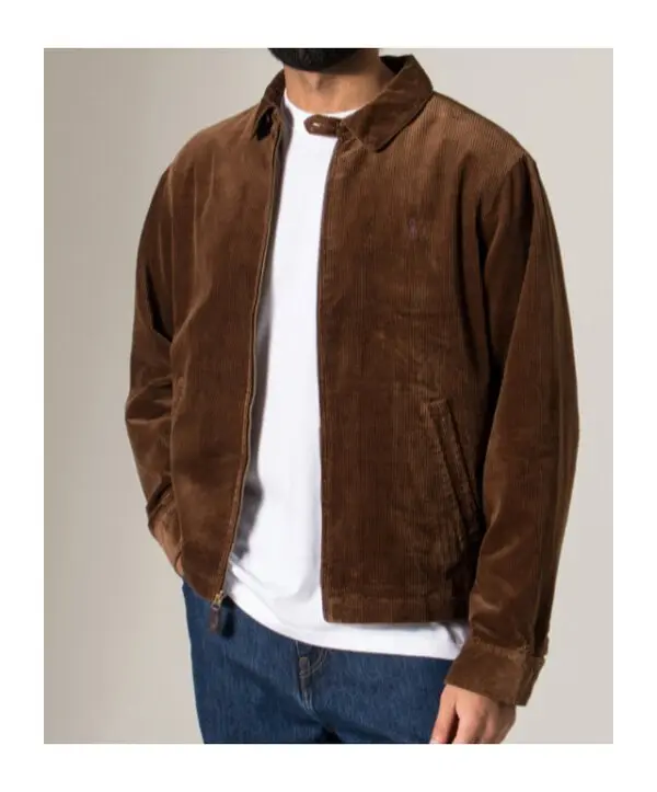 Polo Ralph Lauren Embroidered-logo Corduroy Jacket