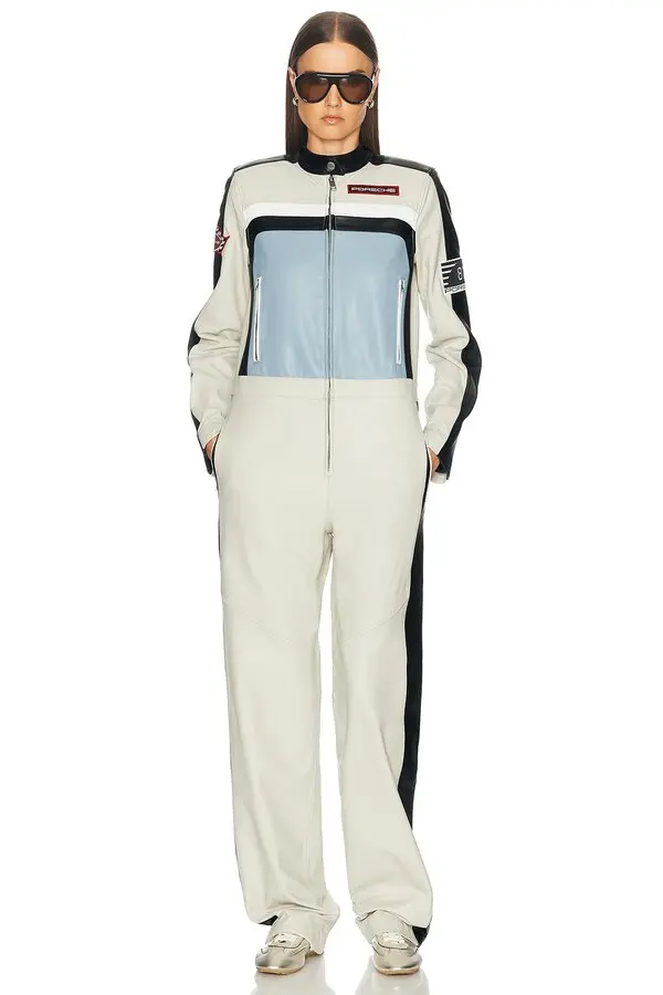 PORSCHE X Revolve Daytona Leather Jumpsuit