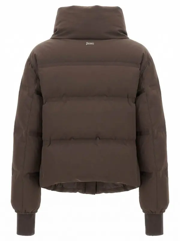 Herno Long-sleeve Quilted Cotton Jacket