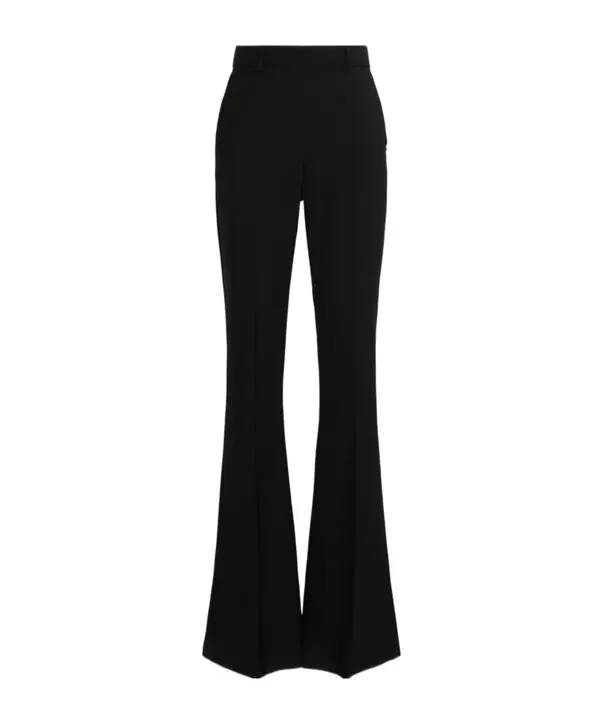 Sportmax Flared Stretch Wool Trousers
