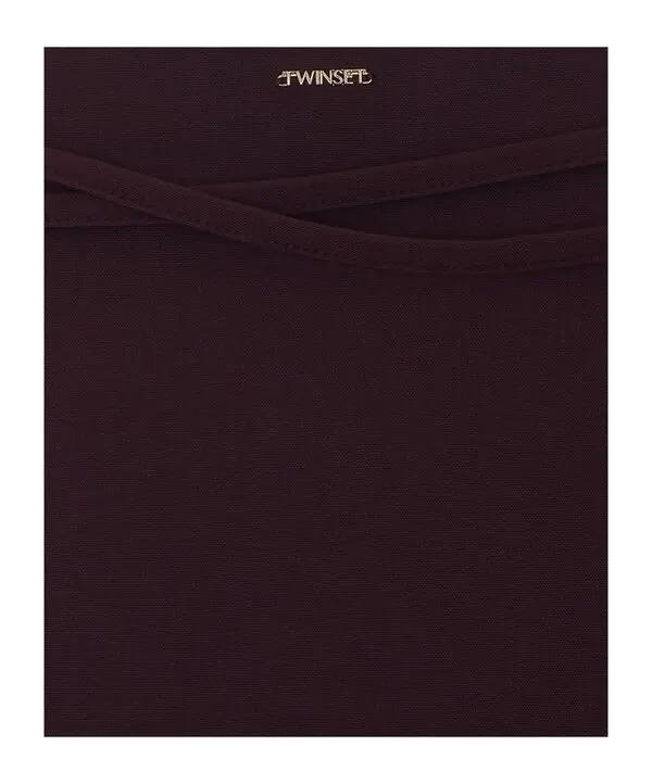 TWINSET Tie-waist A-line Skirt