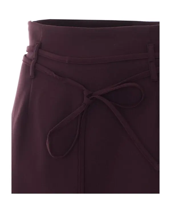TWINSET Tie-waist A-line Skirt