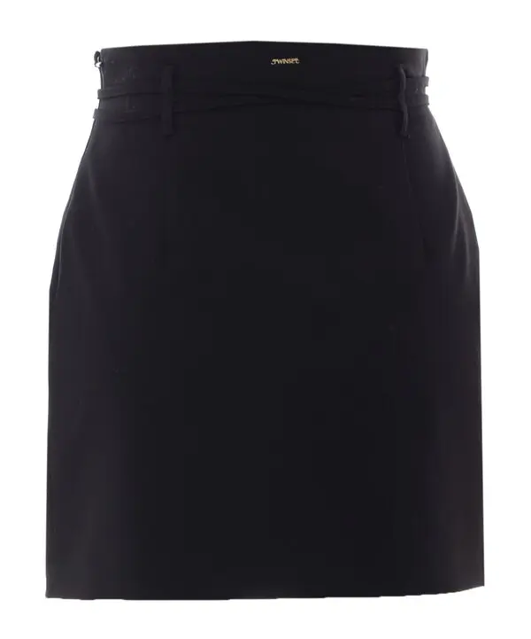 TWINSET Tie-waist A-line Skirt
