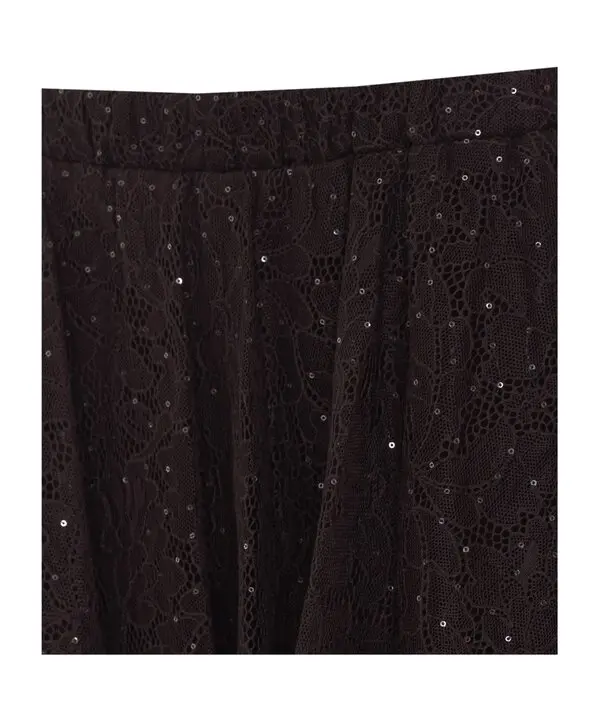 TWINSET Lace And Sequin Skirt