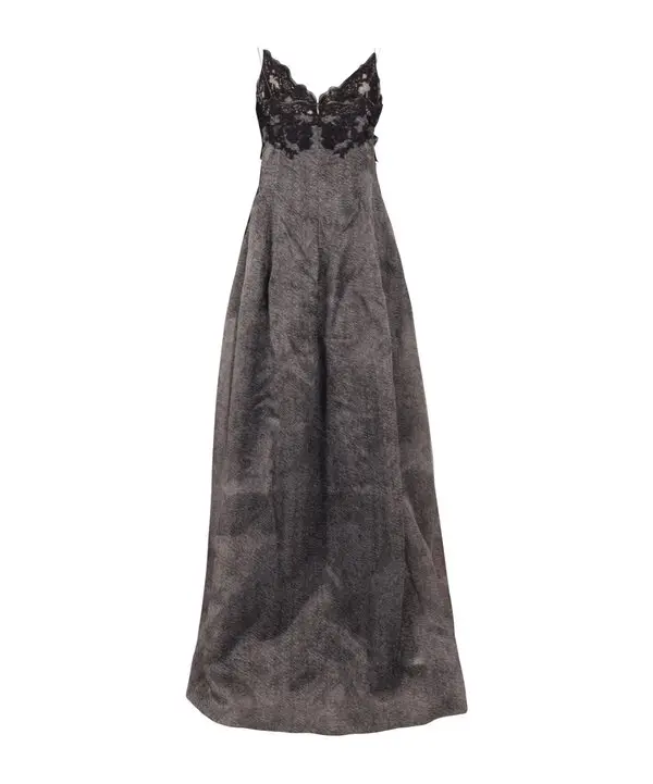 Ermanno Scervino Lace-trimmed Maxi Dress