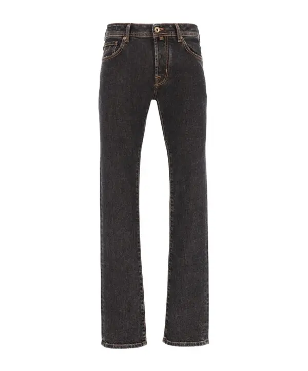Jacob Cohen Bard Slim Five-pocket Jeans - Grey