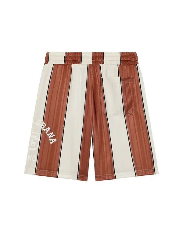 Dolce & Gabbana Striped Jersey Bermuda Shorts
