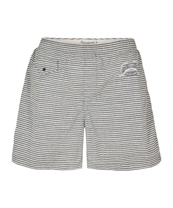 C.P. COMPANY Striped Casual Shorts