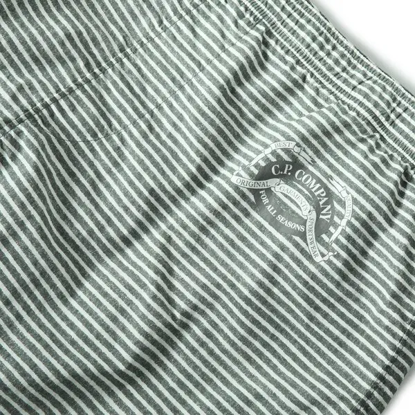 C.P. COMPANY Striped Casual Shorts