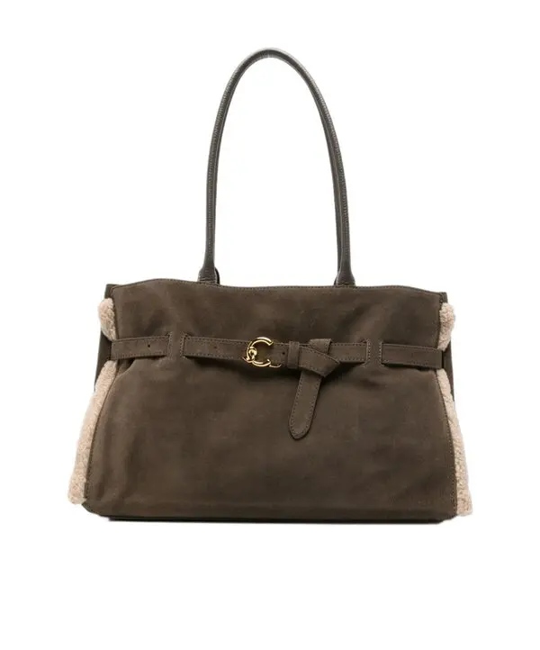 COCCINELLE Dual-handle Shoulder Bag - Green