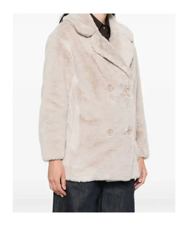 Herno Double-breasted Coat With Straight Hem