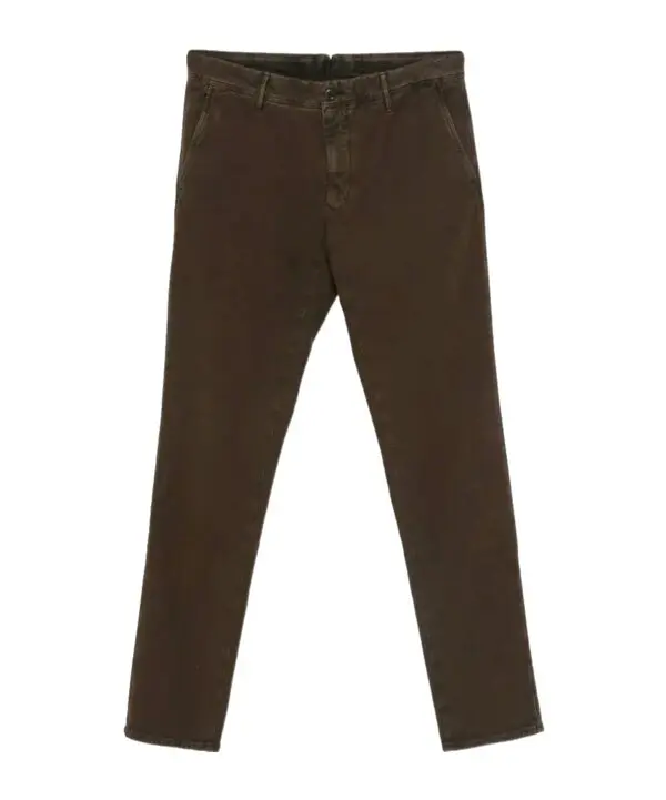 Incotex Casual Trousers With Belt Loops - Brown