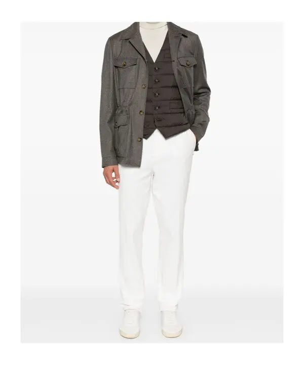Herno Single-breasted Quilted Down Vest