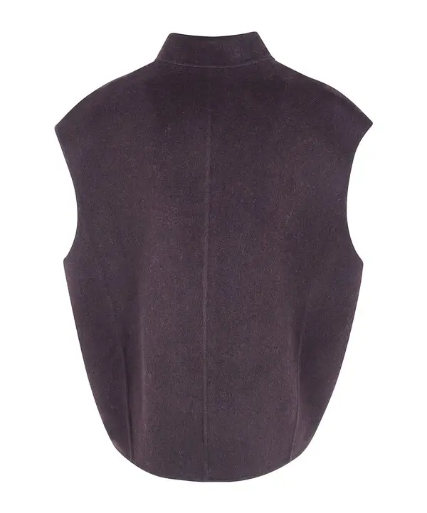 Soeur Sleeveless Wool Casual Jacket