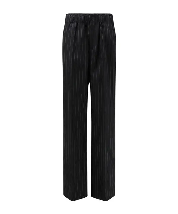SEMICOUTURE Pinstripe Wide-leg Pants
