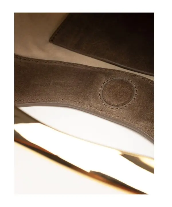 ELLEME PARIS Small Boomerang Suede Bag