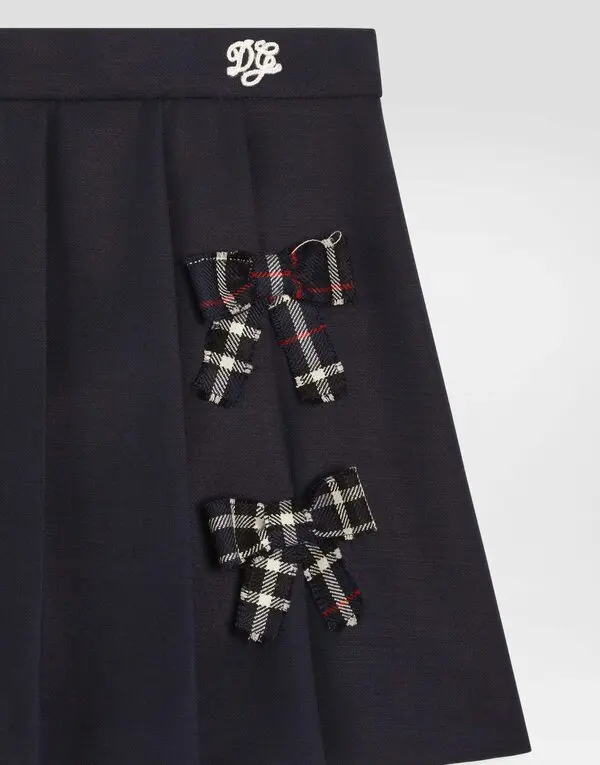 Dolce & Gabbana Wool Crêpe Skirt