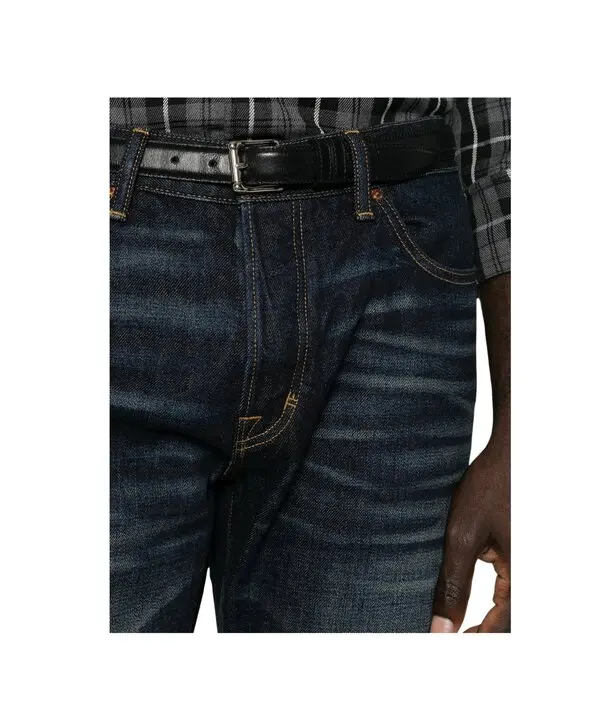 TOM FORD Blue Straight-fit Jeans