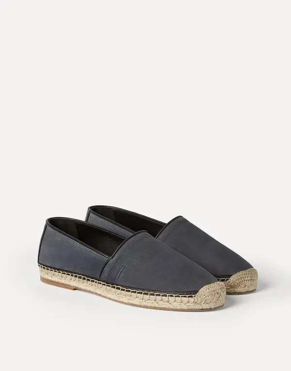 Brunello Cucinelli Leather Espadrilles